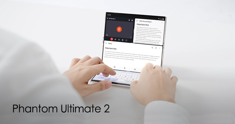 TECNO's New Ultra-thin Phantom Ultimate 2 Tri-Fold Concept Opens Up a ...
