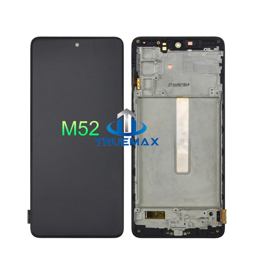 Replacement lcd for samsung galaxy m52 screen with frame cellphone ...